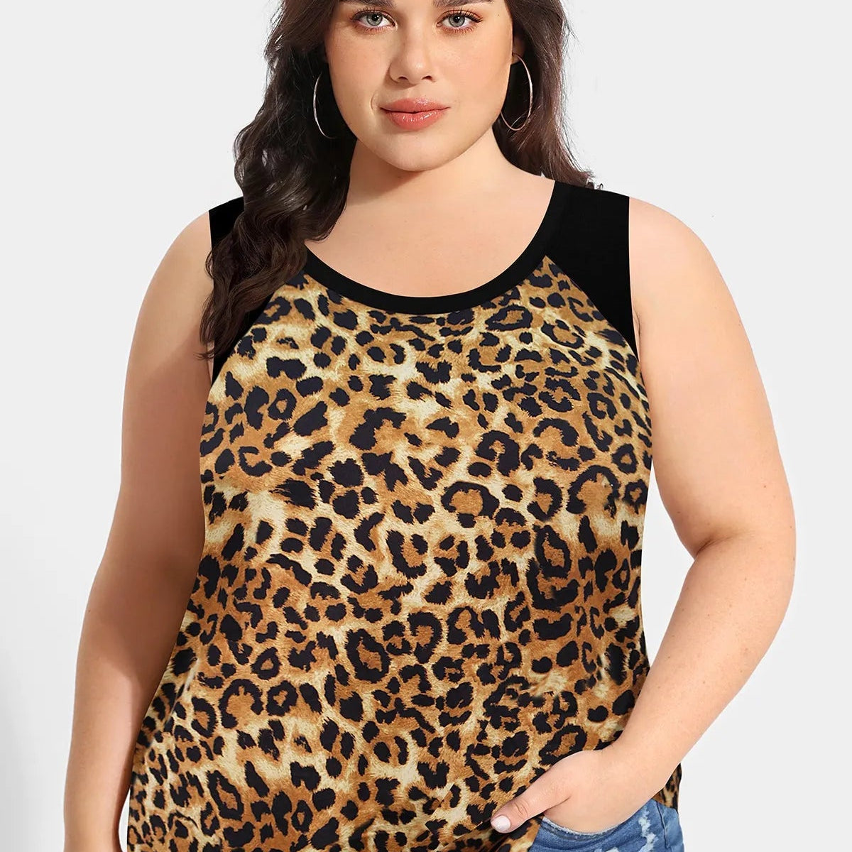 Supersoft Leopard Raglan Resort Outfit Tank Top – RITERA
